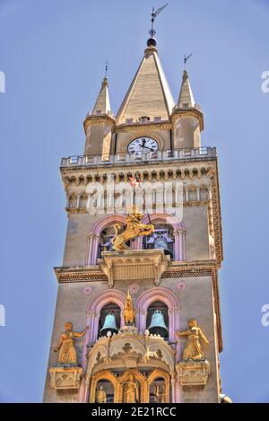 Roman Catholic Cathedral of Messina in Sicily, Italy Stock Photo - Alamy