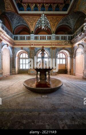 Abandoned Neptune Spa Baile Herculane Romania Decay Stock Photo - Alamy