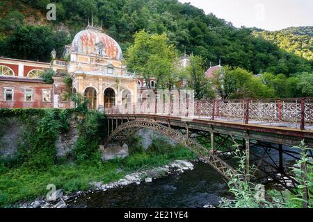 Abandoned Neptune Spa Baile Herculane Romania Decay Stock Photo - Alamy