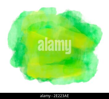 Colorful violet watercolor wet brush paint liquid background for ...