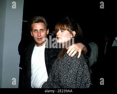 Emilio Estevez And Demi Moore Credit: Ralph Dominguez/MediaPunch Stock ...