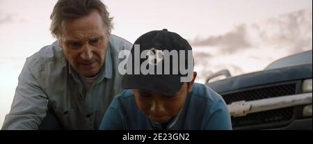 THE MARKSMAN, from left: Jacob Perez, Liam Neeson, 2021. © Open Road ...