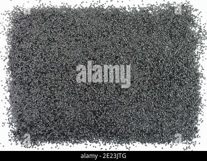 Gunpowder for a military or hunting rifle. Pile gunpowder, black powder ...