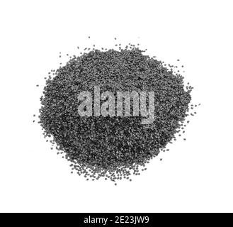 Gunpowder for a military or hunting rifle. Pile gunpowder, black powder ...
