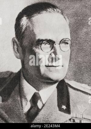 General Soddu. Commander of the Italian Army operating against the ...