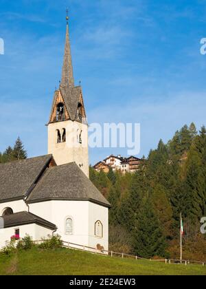 Santuario Madonne della Salute. Caviola, part of Falcade alto in Val ...