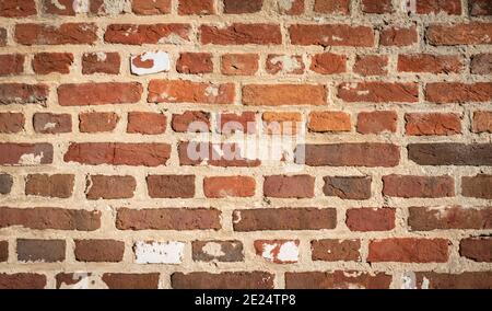 red brick wall texture grunge background Stock Photo - Alamy