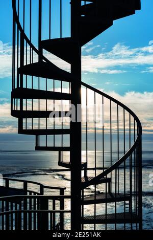 Lighthouse Obereversand in Dorum-Neufeld. Lighthouse Obereversand in ...