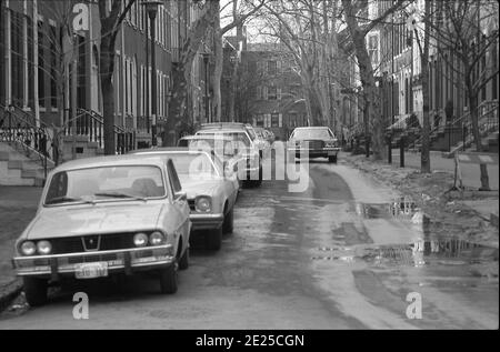 Little Street, Philadelphia, USA, 1977 Stock Photo - Alamy