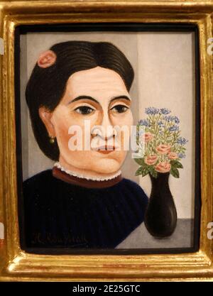 Henri Rousseau called le Douanier Rousseau, Oise river bank, 1905-1910 ...