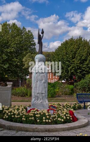 Hythe war memorial ,Prospect Rd, Hythe, Kent,England Stock Photo - Alamy