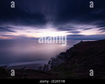 Dramatic evening light at Rinsey Head Edge of the Land Rinsey Beach ...