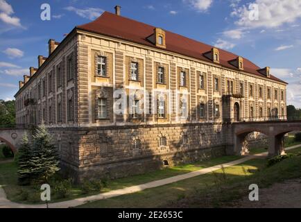 Princely palace in Zagan. Poland Stock Photo - Alamy
