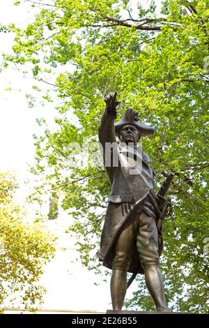 Sculpture of Commander John Barry - Founding Father of the United ...