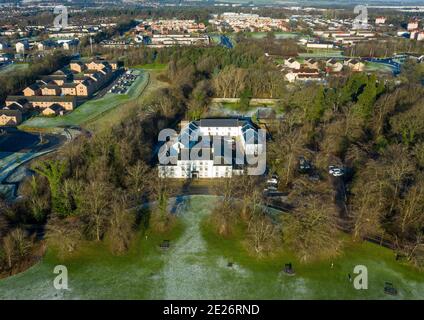Aerial view of the Howden Park Centre, West Lothian's leading arts and ...