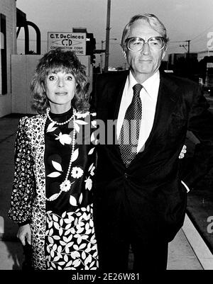 Gregory Peck And Wife Veronique Peck Credit: Ralph Dominguez/MediaPunch ...