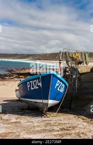 Sennen Cove, Penwith Heritage coast. Cornwall. UK Stock Photo - Alamy