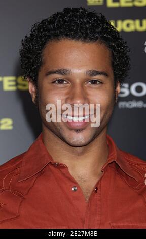 Corbin Bleu Los Angeles film premiere of 'Bee Movie' held at Mann ...