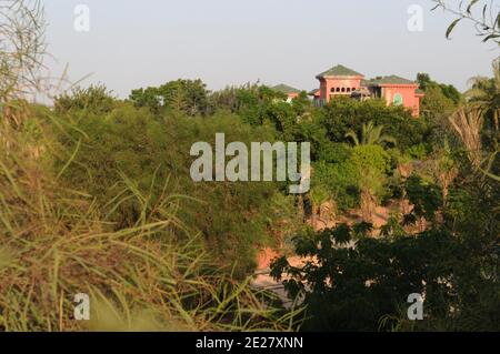 A Morrocan style farm house that belongs to Libyan leader Muammar ...