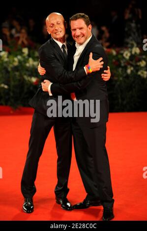 Actors Anton Adasinskiy, Johannes Zeiler The 68th Venice Film Festival ...