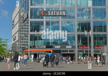 Saturn, Alexanderplatz, Mitte, Berlin, Deutschland Stock Photo - Alamy
