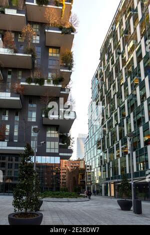 Google building, Porta Nuova district, Milano, Lombardia, Italy Stock ...