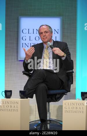 Unilever CEO Paul Polman speaks at the Bloomberg Global Business Forum ...