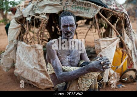 Nafisso Abdi Hussein, 32 years old pictured at the Dadaab refugee camp ...