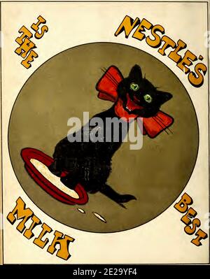 Vintage Nestle Poster Stock Photo - Alamy