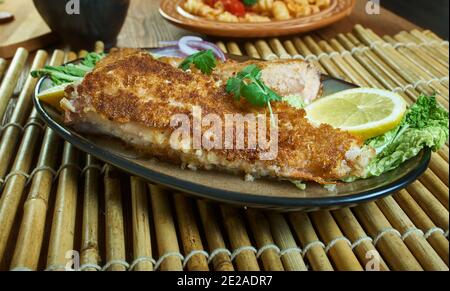 Pwason griye - t popular fish dish on the Seychelles Islands, red ...