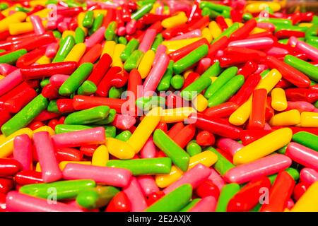 Abstract background made from randomly scattered coffee cups Stock ...