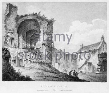 pitsligo castle aberdeenshire scotland Stock Photo - Alamy