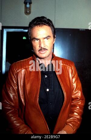 Burt Reynolds 1983. Credit: Ralph Dominguez/MediaPunch Stock Photo - Alamy