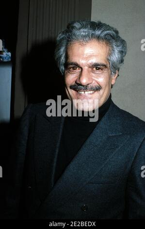 OMAR SHARIF Credit: Ralph Dominguez/MediaPunch Stock Photo - Alamy