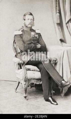 Vintage 19th century photograph: Frederick III 18 October 1831 - 15 ...