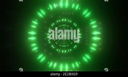 Color changing reflections particles 3d illustration background ...