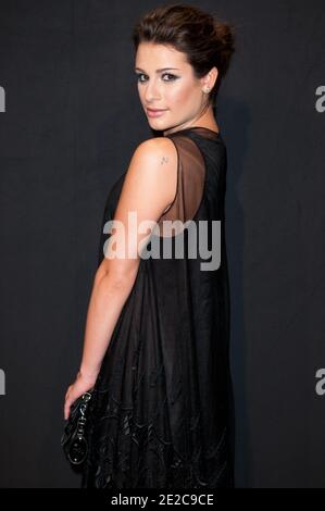Lea Michele Paris Fashion Week Spring/Summer 2012 Ready To Wear - Karl ...