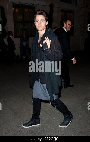 Jared Leto attending the 'Kate Moss for Fred' presentation and party ...