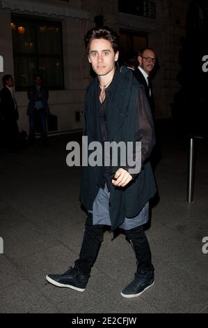 Jared Leto attending the 'Kate Moss for Fred' presentation and party ...