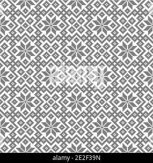 Japanese Kogin embroidery style. Traditional ornaments Hana-tsunagi ...