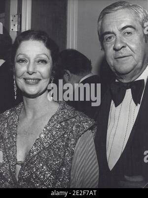 LORETTA YOUNG with Bob Forward a3465-4 Credit: Ralph Dominguez ...