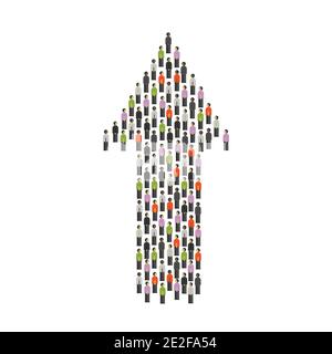 Population vector icon isolated on transparent background, Population ...
