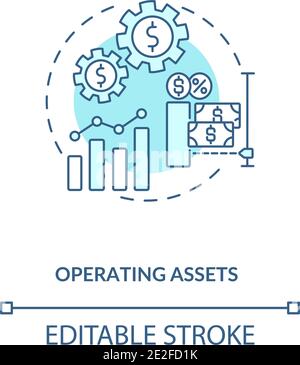 Operating assets concept icon Stock Vector Image & Art - Alamy