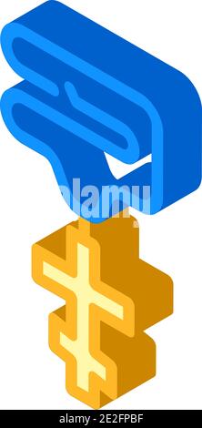 pectoral cross color icon vector illustration color Stock Vector Image ...