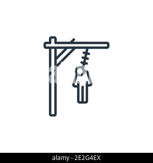 idea execution line icon on white, vector Stock Vector Image & Art - Alamy