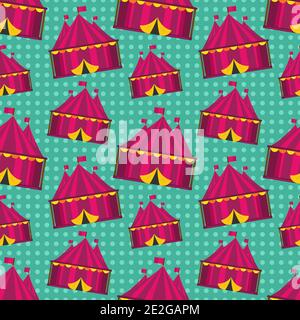 Festival tent pattern seamless vector repeat geometric for any web ...