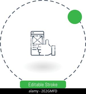 Usability testing concept icons set Stock Vector Image & Art - Alamy