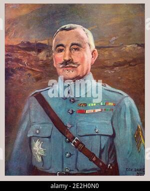 General Robert Nivelle, French Army officer, WW1 Stock Photo - Alamy