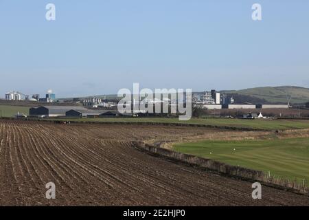 Grants Distillery Girvan, Ayrshire, Scotland, UK. William Grant & Sons ...