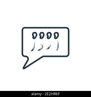 Urdu outline vector icon. Thin line black urdu icon, flat vector simple ...